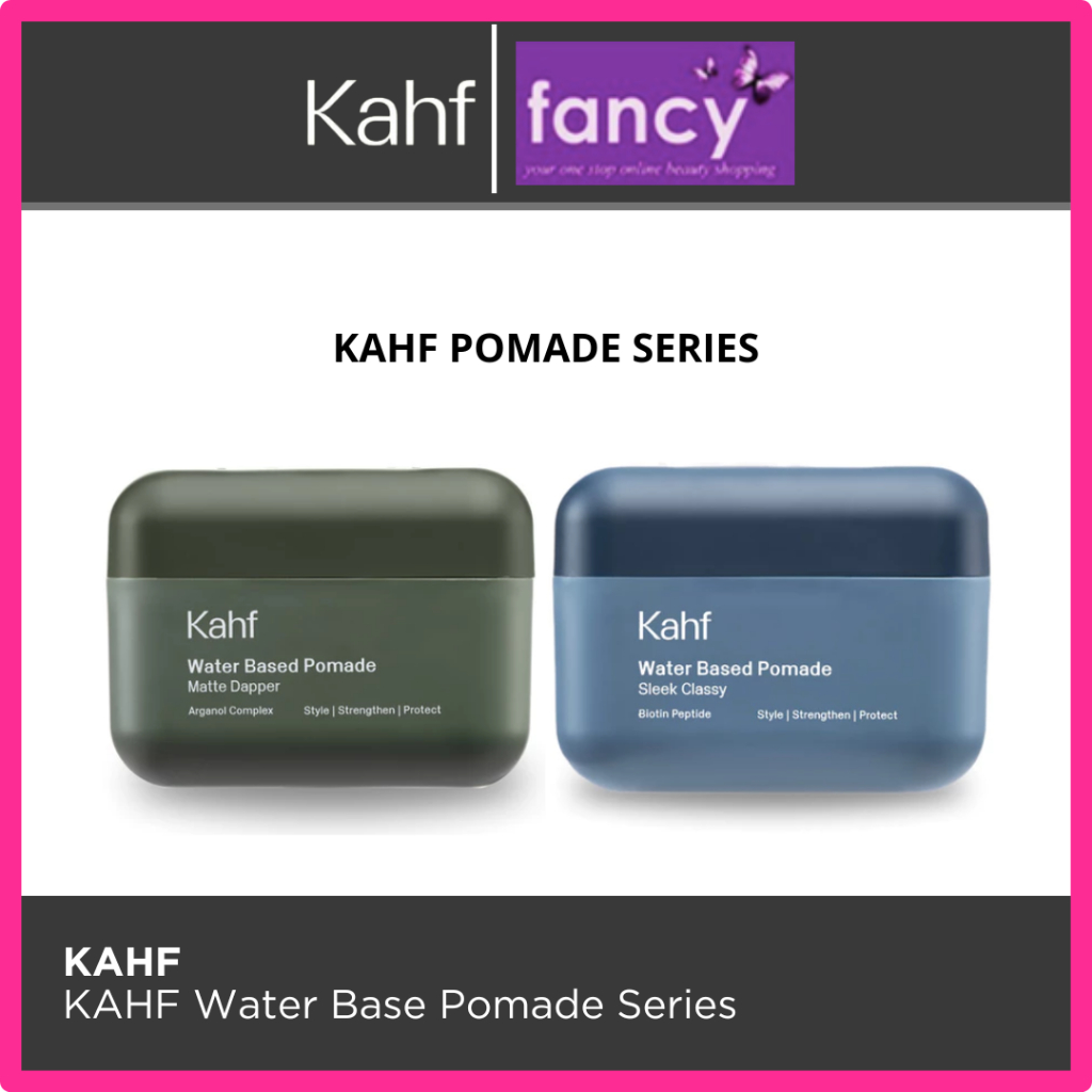 Jual KAHF Water Based Pomade 70 gr Sleek Classy / Matte Dapper | Pomade ...