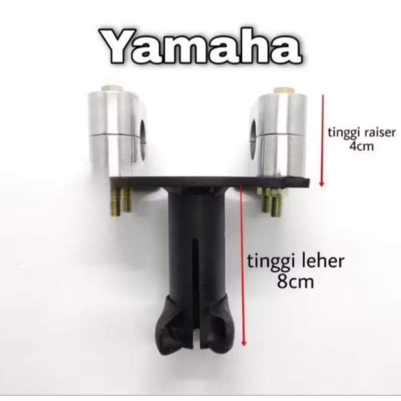 Jual promo dudukan stang yamaha peninggi stang trail racing | Shopee ...