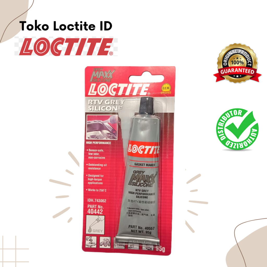 Jual Loctite 5699 Grey Maxx 95 Gr/RTV Grey Silicone Gasket Maker/RTV ...