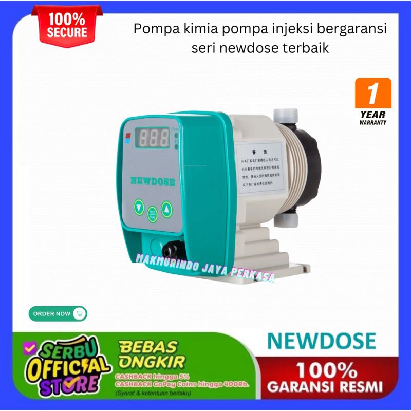 Jual Dosing pump 3 Lph - Dosing pump 3 L/H Digital NewDose Dossing Pump ...
