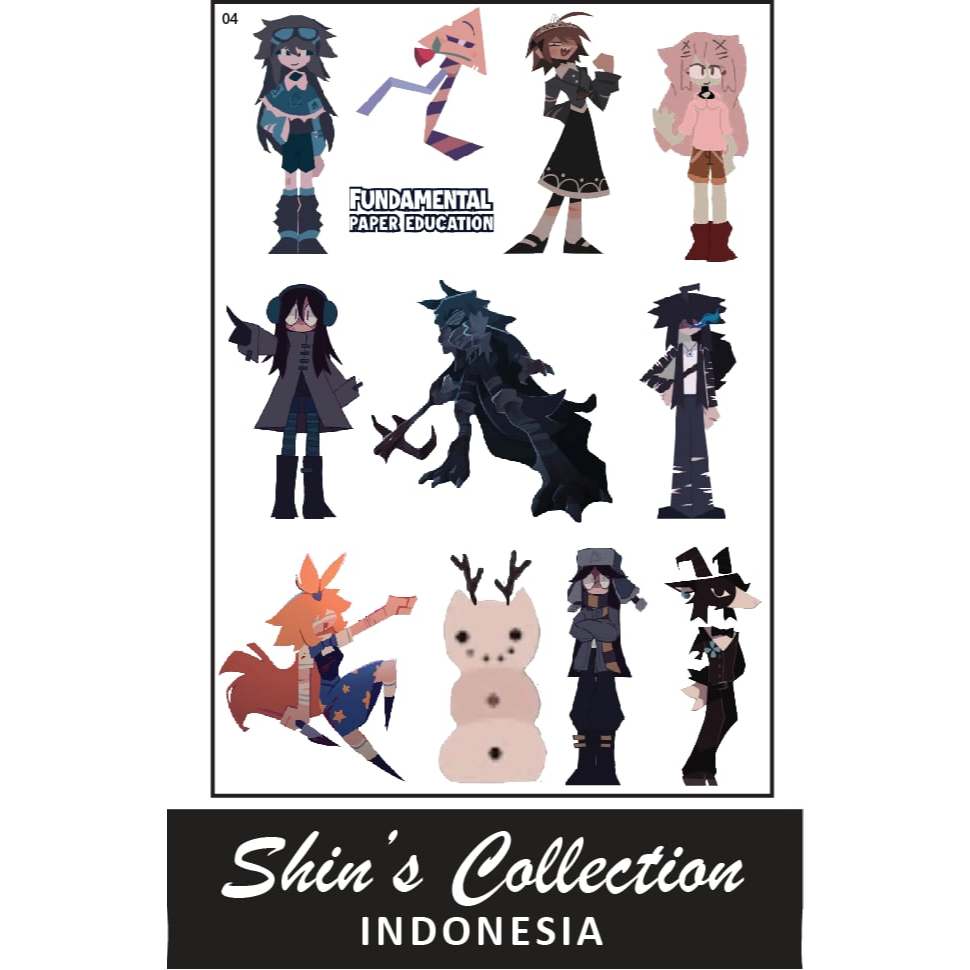 Jual Sticker stiker Fundamental Paper Education 1 pc | Shopee Indonesia