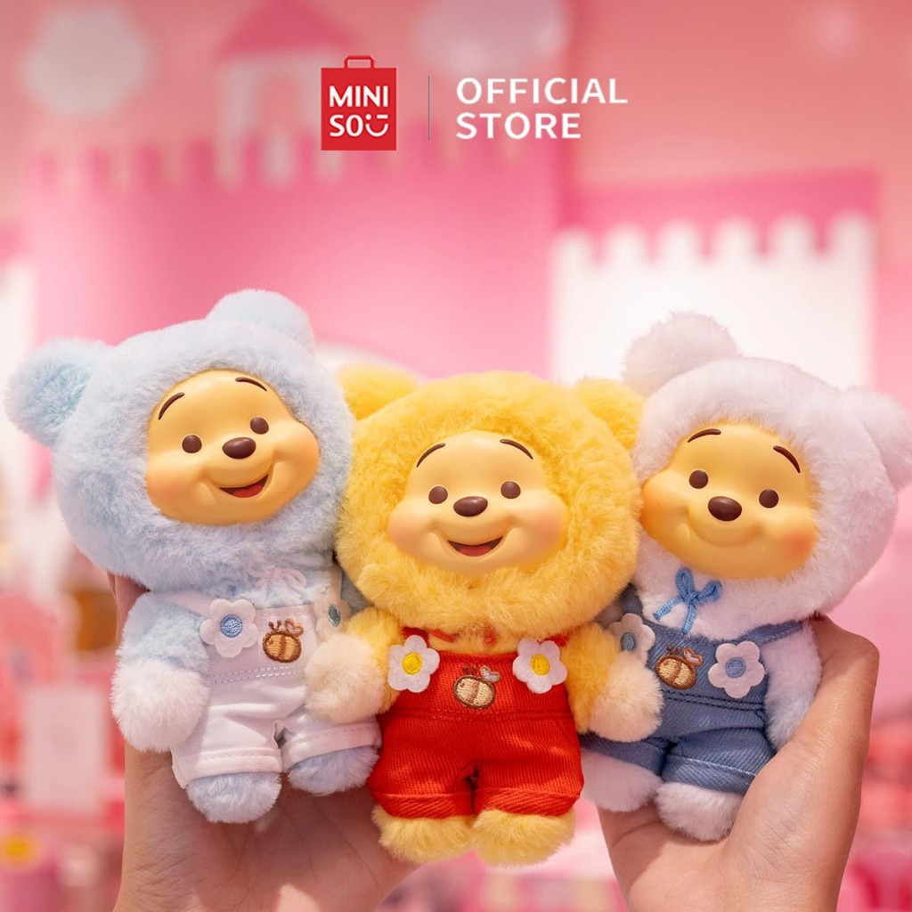 Jual MINISO TOY - Miniso X Disney Winnie the Pooh Candy Bear Series ...