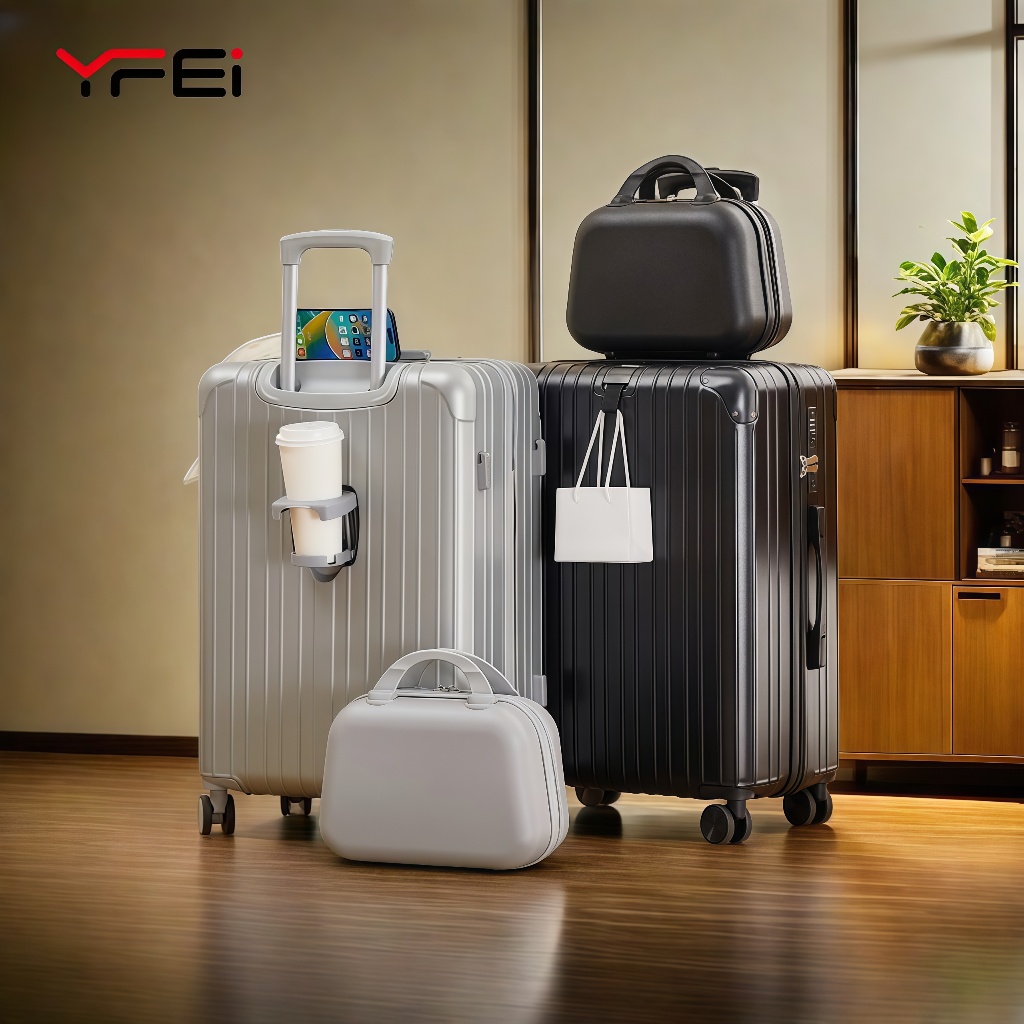 Jual Yfei Koper Kabin 20 Inch Pengisian Daya Usb Koper 22 Inci Dengan ...