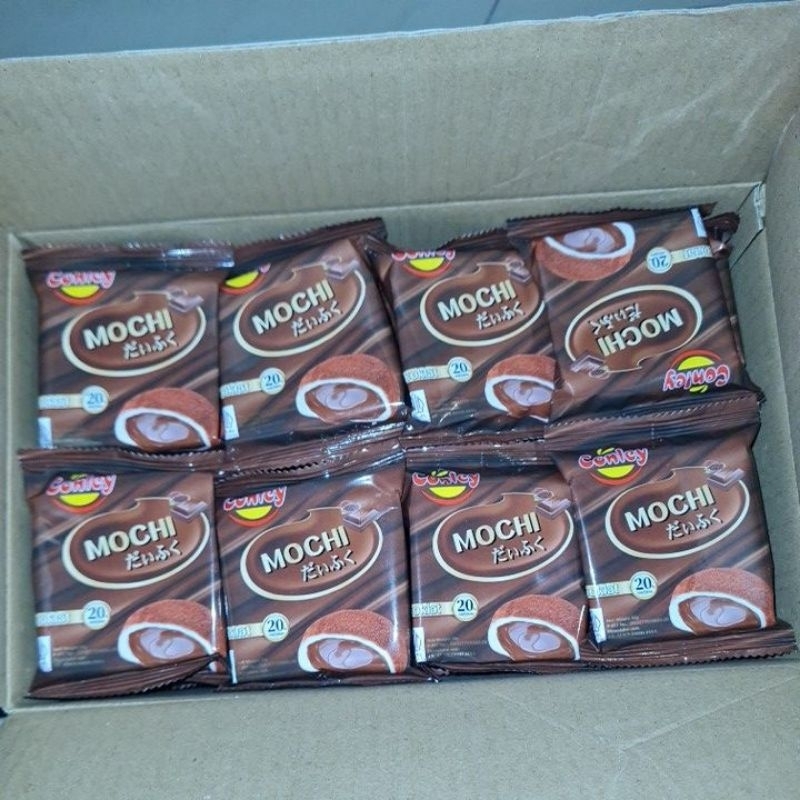 Jual MOCHI CONLEY SUPER COKLAT (1 box isi 40pcs) | Shopee Indonesia