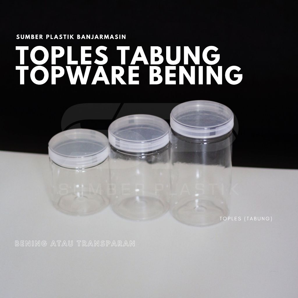 Jual Toples Topware 400 600 800 1000 ml Tabung PET Wadah Tempat ...