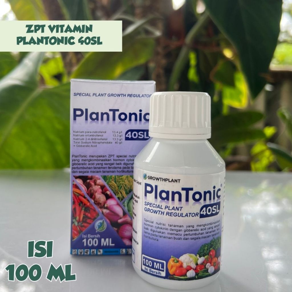 Jual PLANTONIC 40SL Pupuk ZPT Percepat Pertumbuhan Vegetatif Tanaman ...
