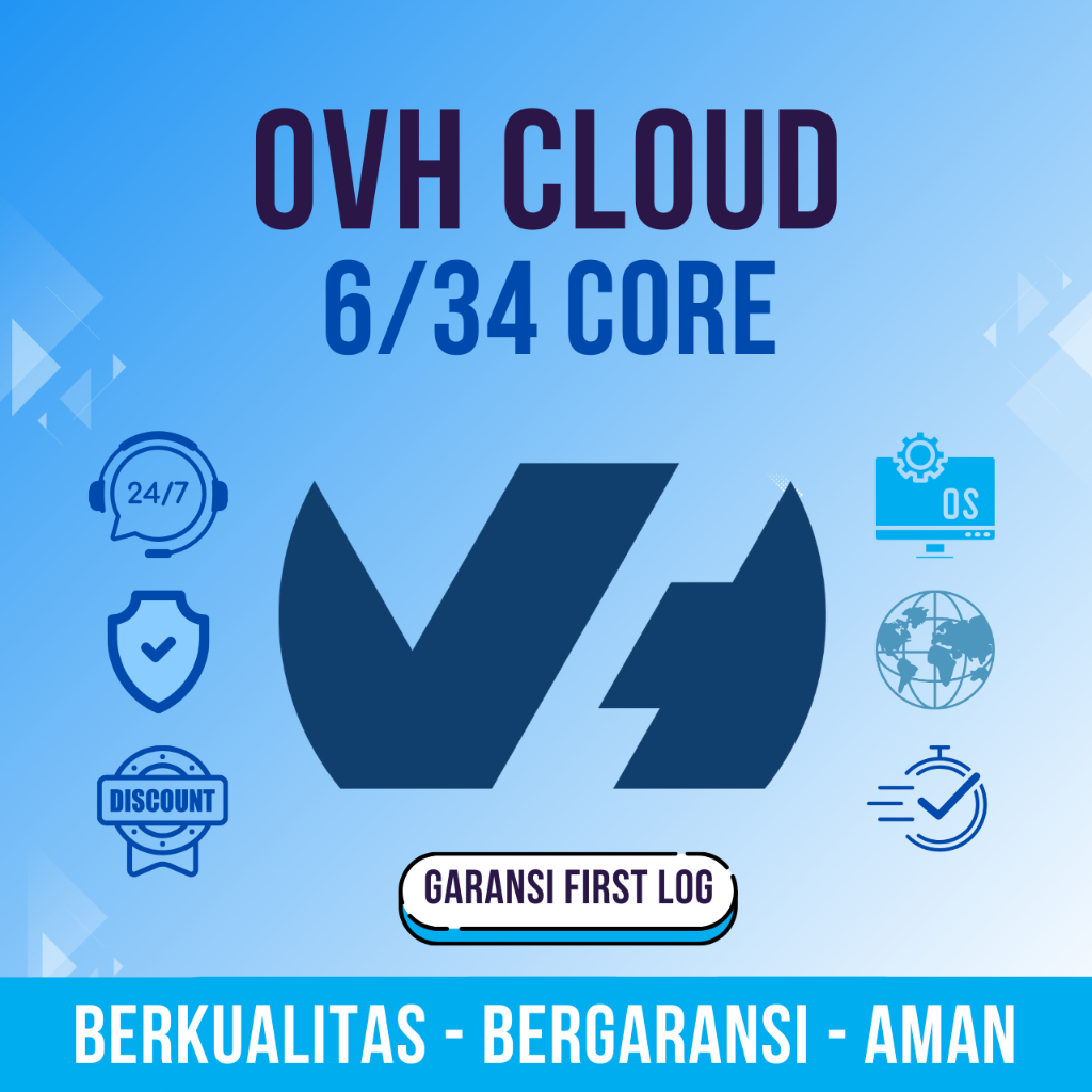 Jual OVH CLOUD UNLOCK 6 / 34 CORE BERGARANSI | Shopee Indonesia