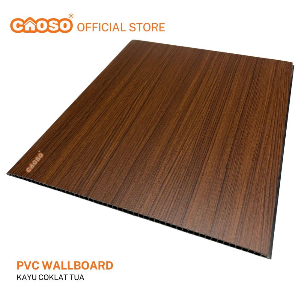 Jual Wallboard Dinding Pvc Kayu Coklat Tua | Wallboard WPC | Wallboard ...