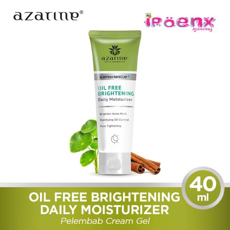 Jual AZARINE Oil Free Brightening Daily Moisturizer 40ml | Shopee Indonesia