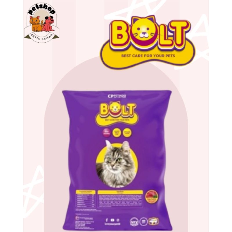 Jual BOLT Cat Food Tuna Ungu 800gram | Shopee Indonesia