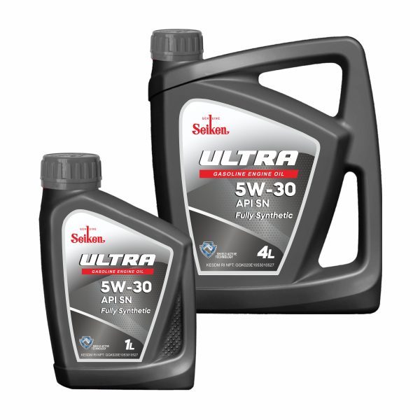 Jual Oli Mesin Bensin ULTRA SAE 5W-30 API SN Seiken Japan | Shopee ...