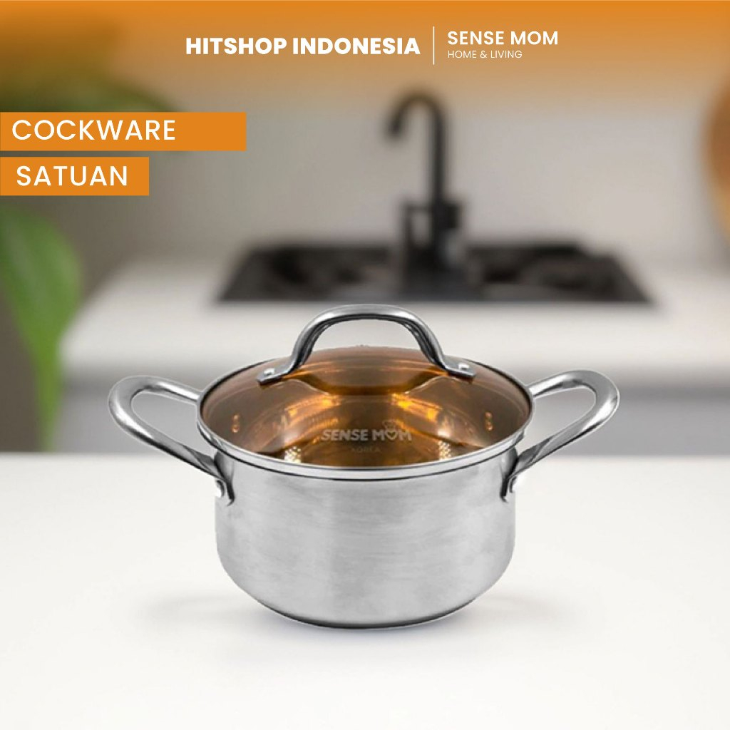 Jual Sense Mom Cookware (Satuan) - Panci, Steamer & Pot Stainless Steel ...