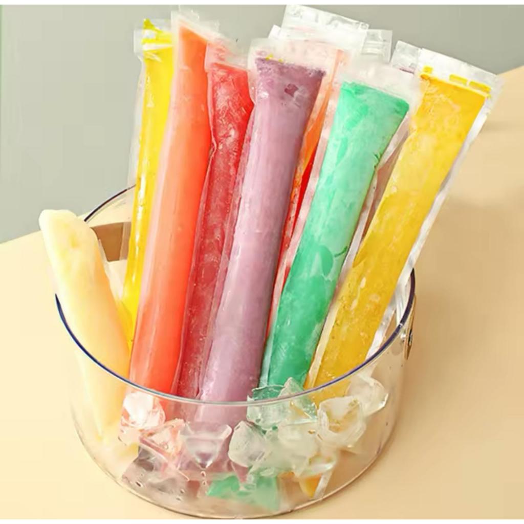 Jual Kantong Cetakan Es Krim Plastik Jelly Korea Plastik Es Mambo ...