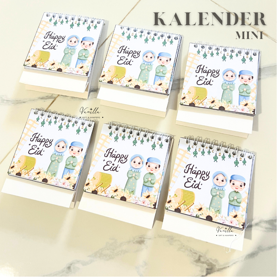 Jual KALENDER DUDUK MINI TEMA IDUL FITRI HAMPERS LEBARAN | Shopee Indonesia