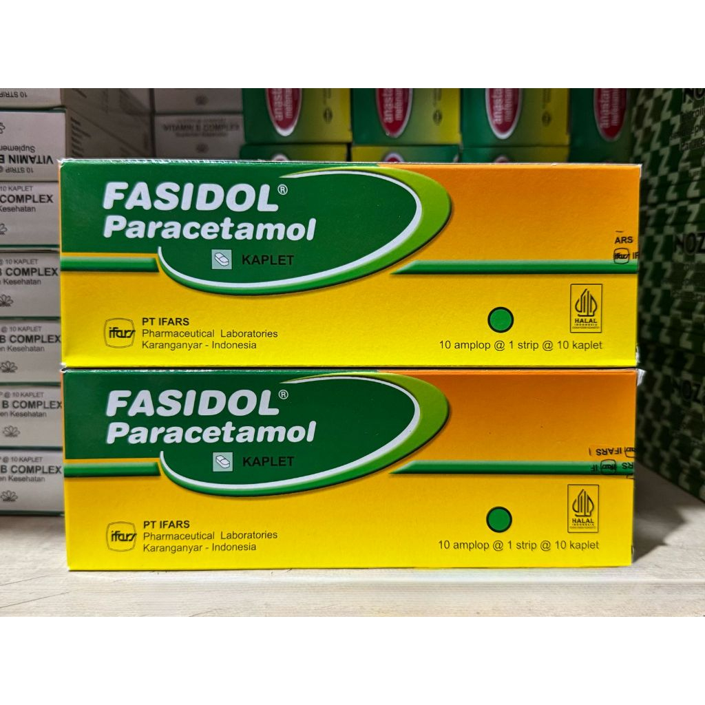Jual FASIDOL ( PARACETAMOL KAPLET ) - BOX | Shopee Indonesia
