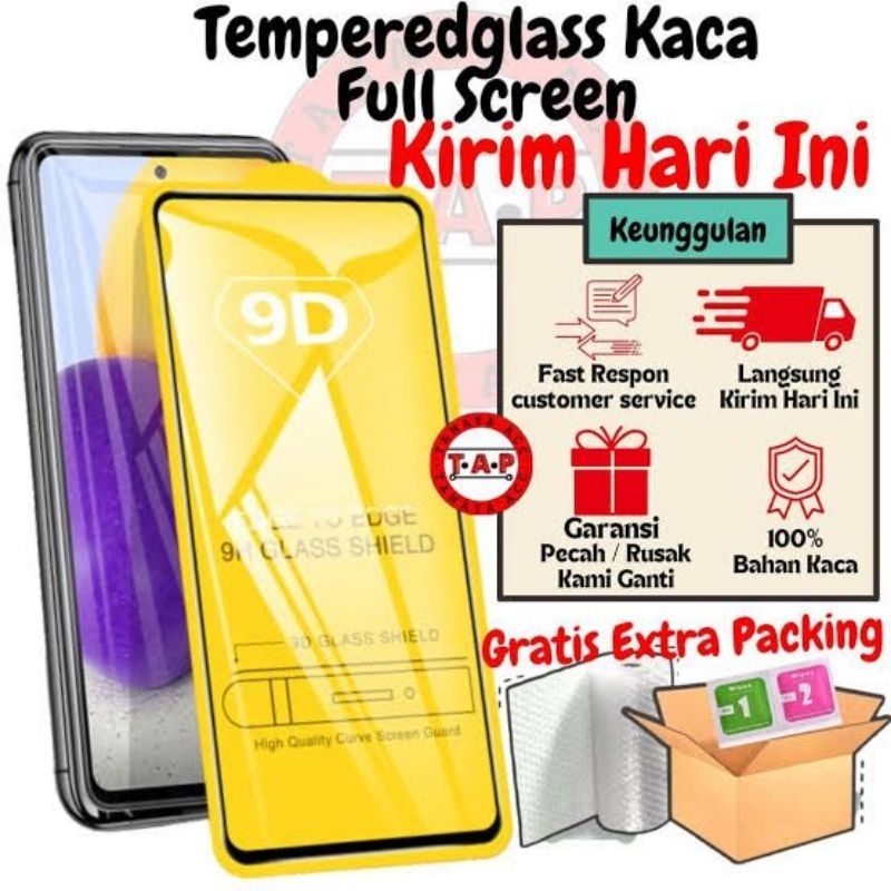 Jual Tempered glass screen PROTECTOR 9D Full Cover Redmi Note14 4G/5G/14C/C75/A3Pro/14T/13/A3X ...