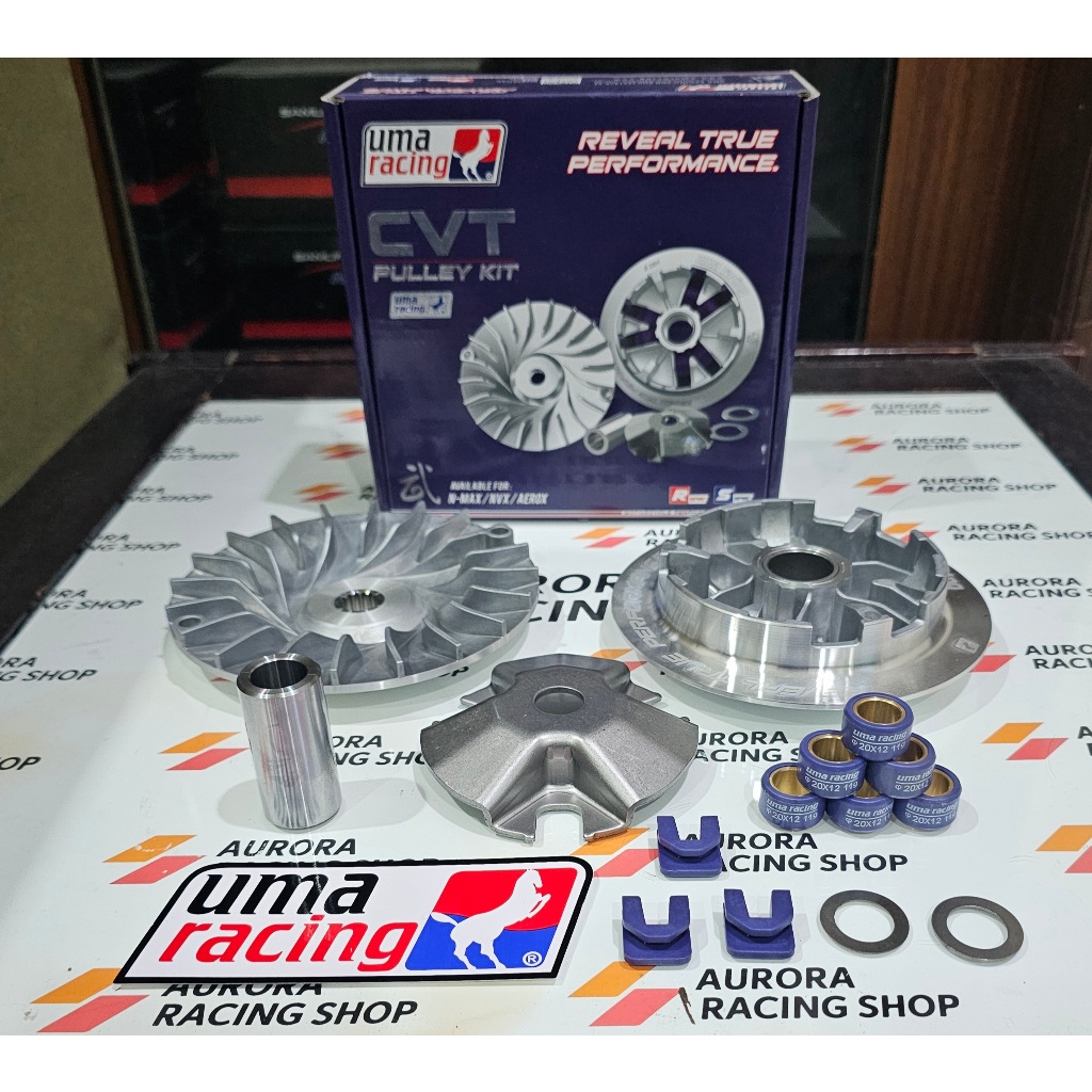 Jual Pulley CVT Set Nmax 155 / Aerox 155 / Lexi 125 - UMA Racing V3 | Shopee Indonesia