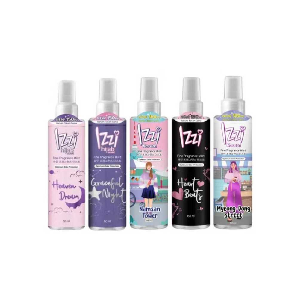 Jual [Fine 100] Izzi Fine Fragrance Body Mist 100ml | Korean Fine Body ...