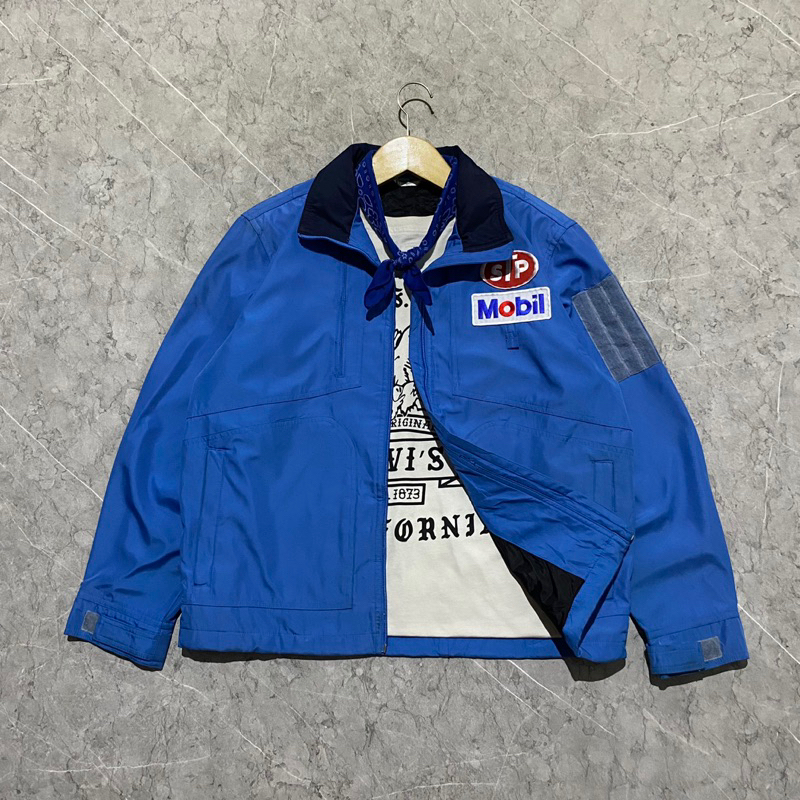 Jual Work jacket stp mob oil | Shopee Indonesia