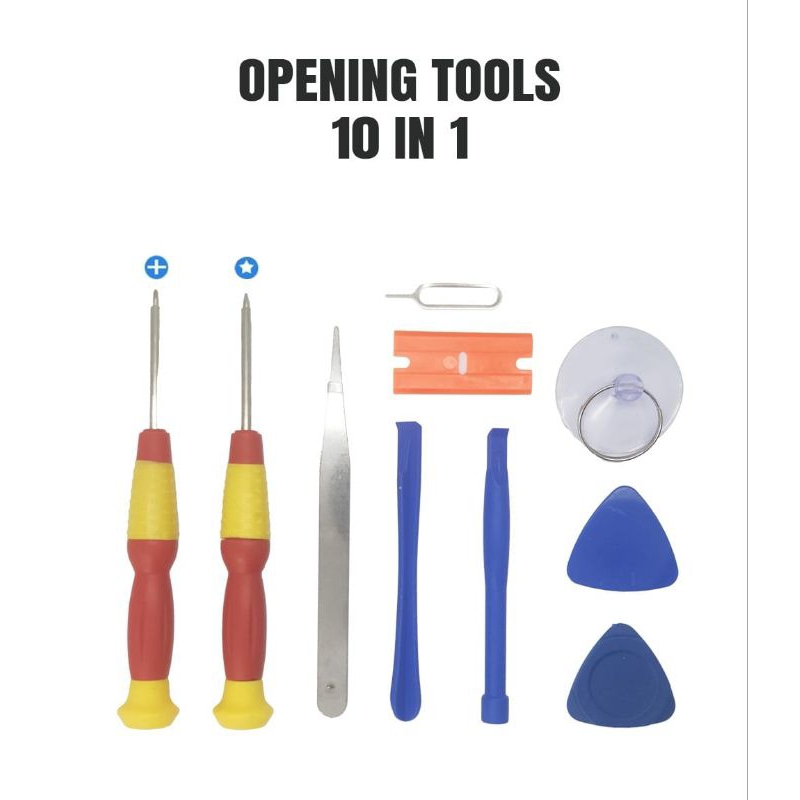 Jual TOOLS SET UNIVERSAL MURAH / OBENG SET 10 IN 1 UNIVERSAL | Shopee ...