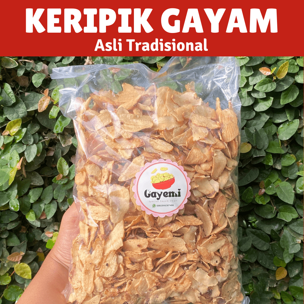Jual Keripik Gayam Renyah Gurih 150 Gram Oleh-oleh Tradisional Jawa ...