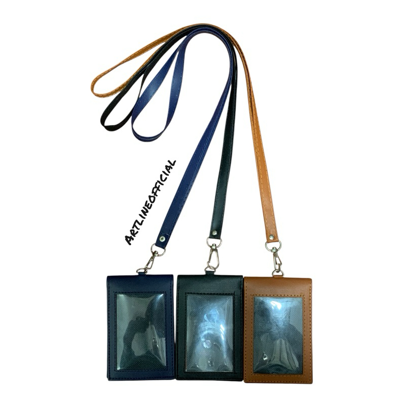 Jual Id card kulit magnet | id card magnet lipat | nametag id card ...