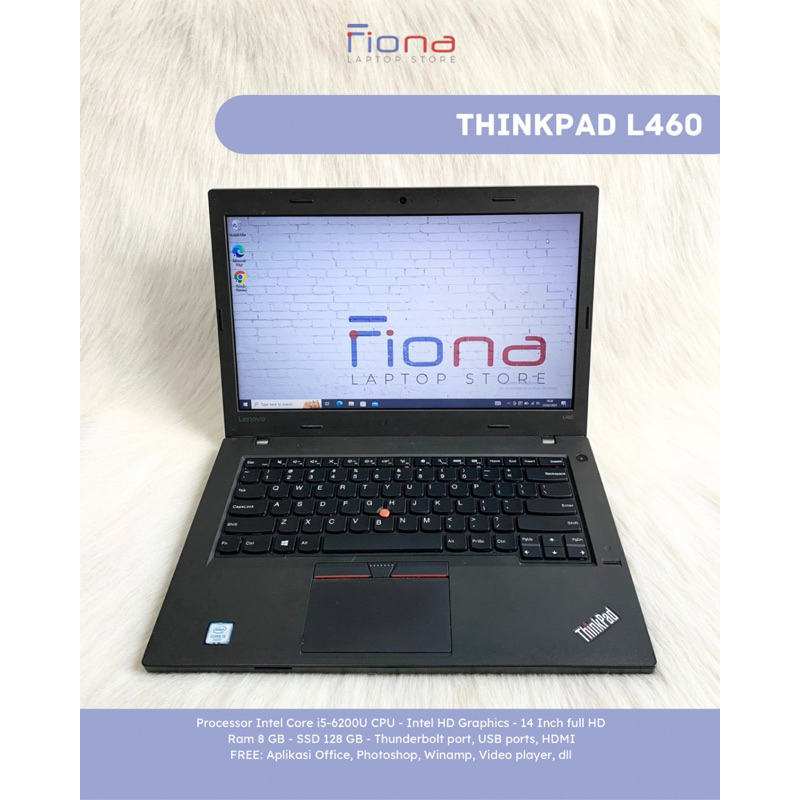 Jual Laptop THINKPAD L460 Intel Core i5 Gen 6th Ram 8Gb Ssd 128Gb ...