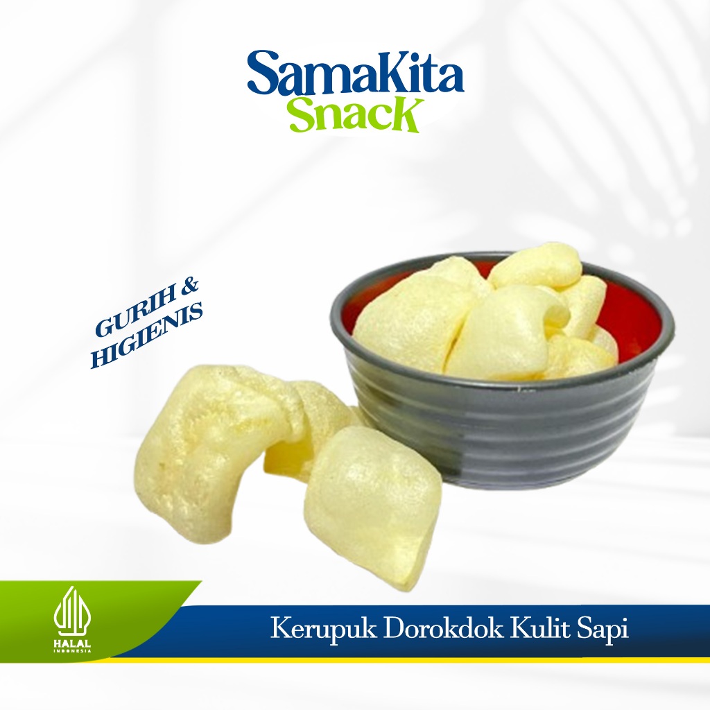 Jual Kerupuk Kulit Sapi Dorokdok Asli Gurih Murah Super Rambak Sapi ...