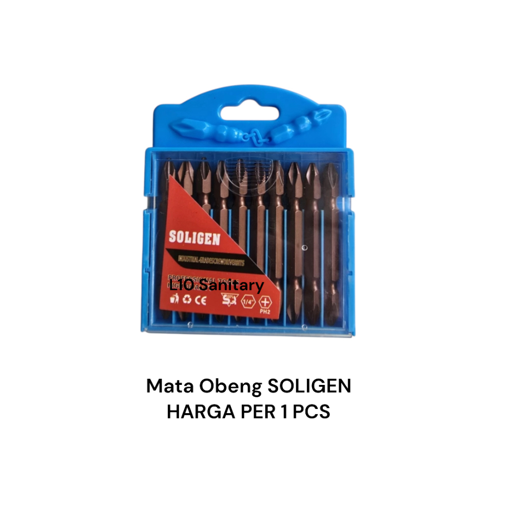 Jual Mata Obeng Magnet SOLIGEN / Mata Gipsum SOLIGEN Per 1 PCS | Shopee ...