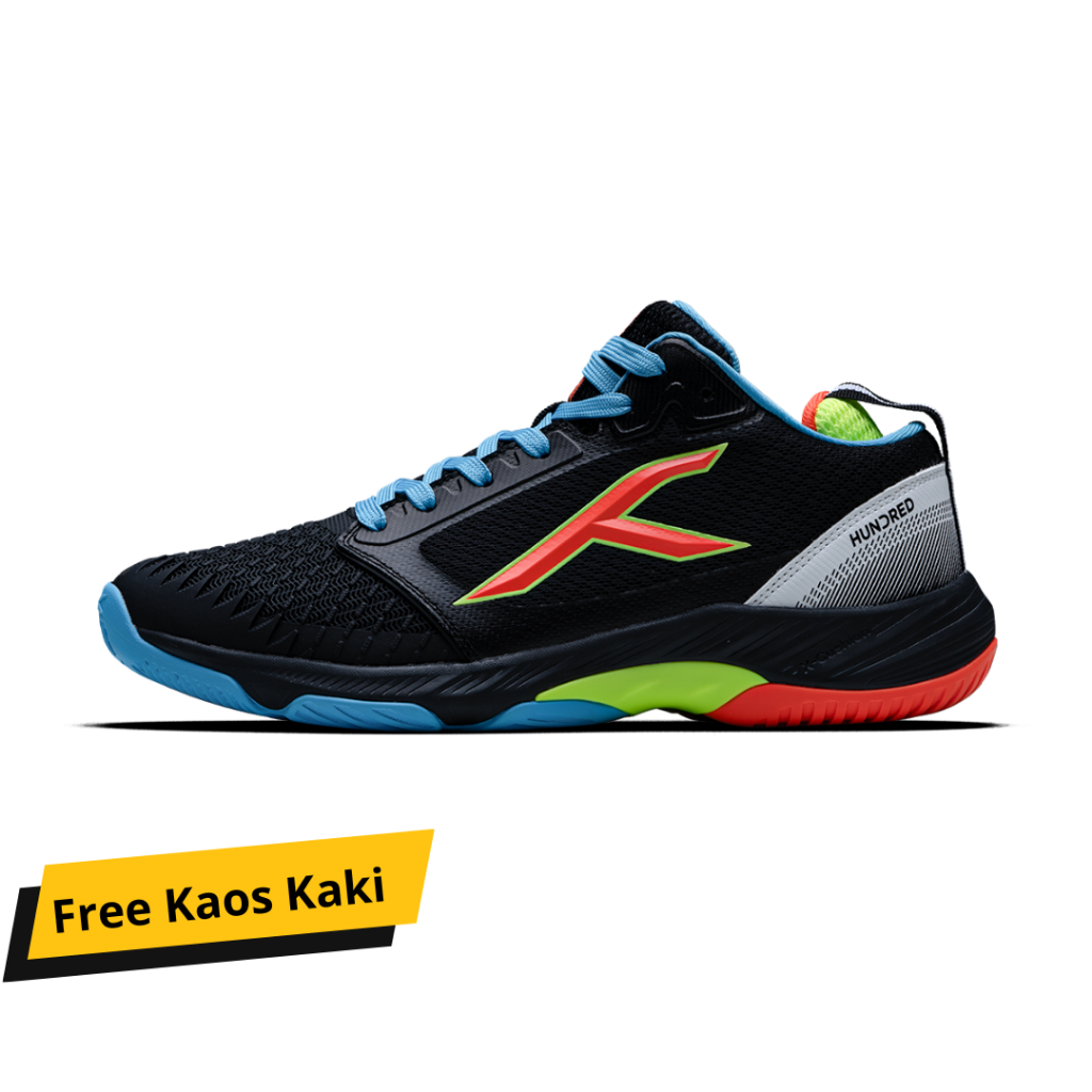 Jual Hundred Volley Shoes Hypercourt-Spike High Cut HVFS-4M114 Free ...