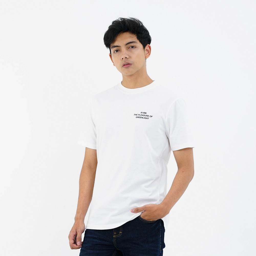 Jual Greenlight Kaos Pria Lengan Pendek Regular Fit Katun Chaz OL-CFM360125 | Shopee Indonesia