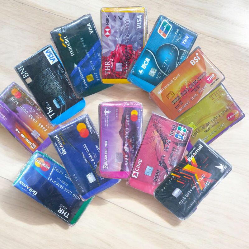 Jual Amplop Lebaran Terbaru Motif ATM Bank Isi 50-100 pcs (11×7cm ...