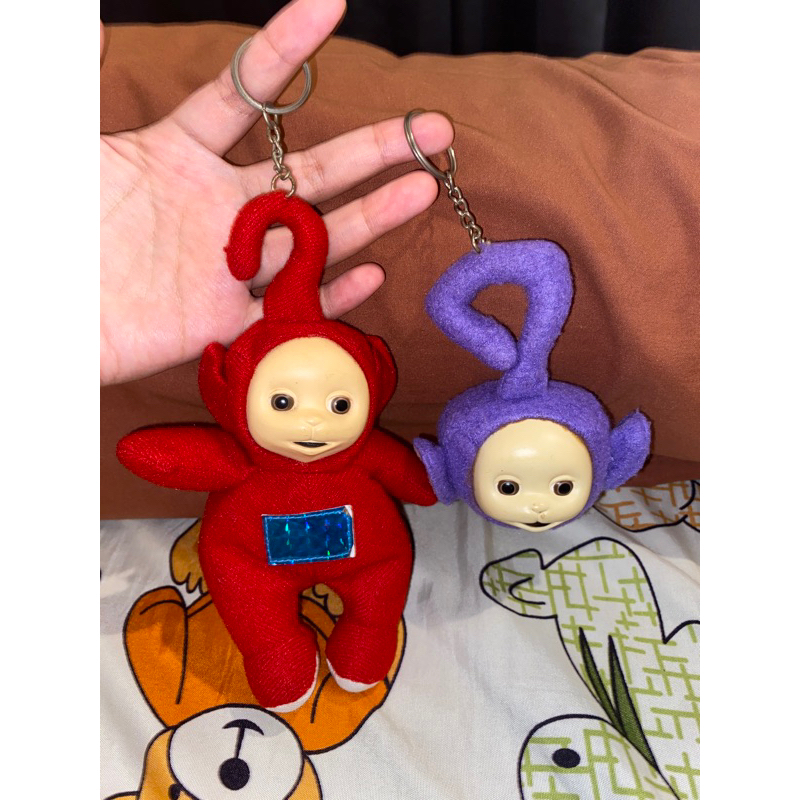 Jual Keychain Teletubbies Po TinkyWinky - Ganci Teletabis Kartun Merah ...