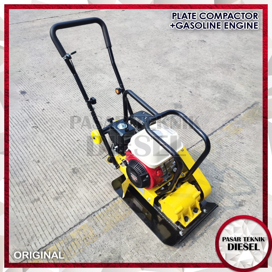 Jual Plate Compactor Machine C 60 + Honda GX 160 5.5 HP Gasoline Engine ...