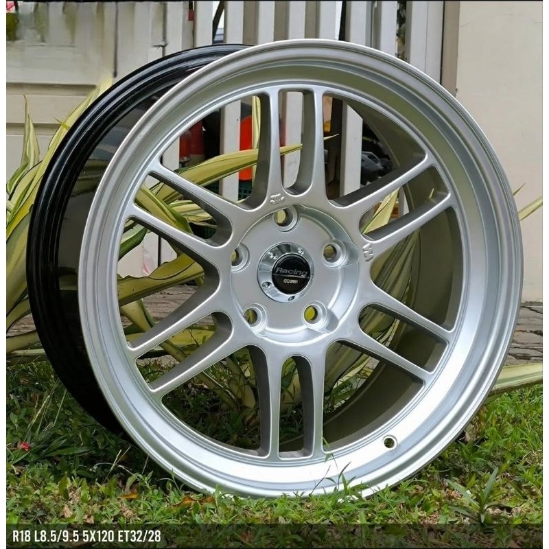Jual Velg Mobil RPF1 R18 pcd 5x120 hyper silver for bmw | Shopee Indonesia