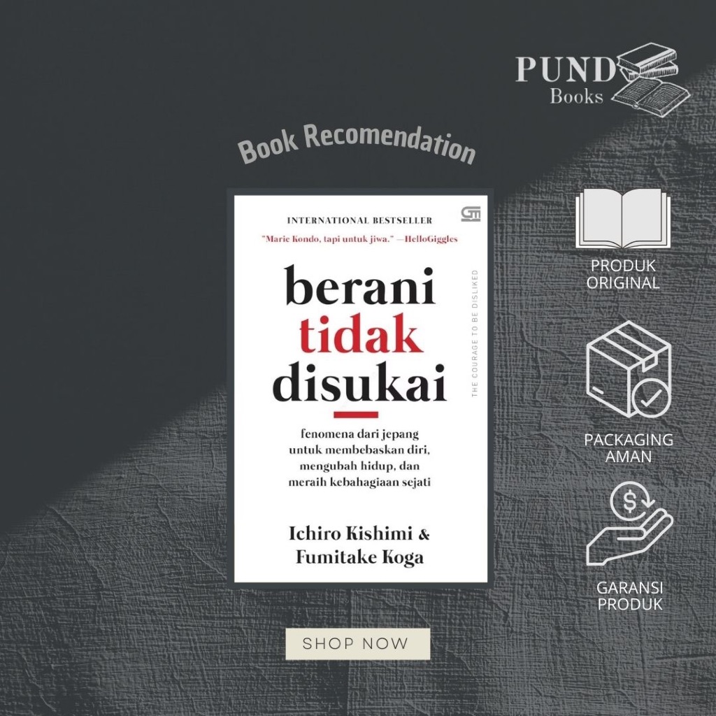 Jual Pund Books - Berani Tidak Disukai (SC) | Shopee Indonesia