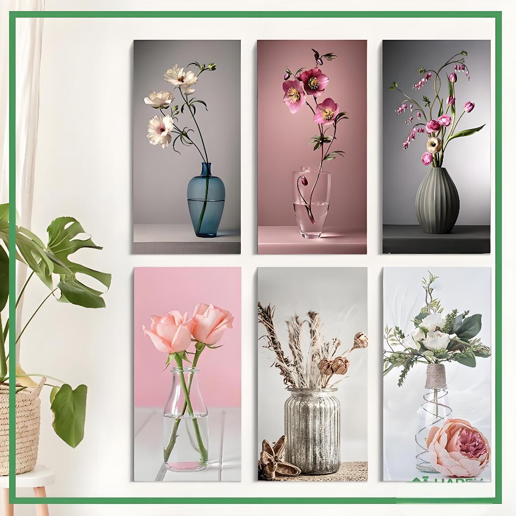 Jual Decor Lukisan Dinding Vas Bunga Elegan - Ukuran 15x30 cm, Cocok ...