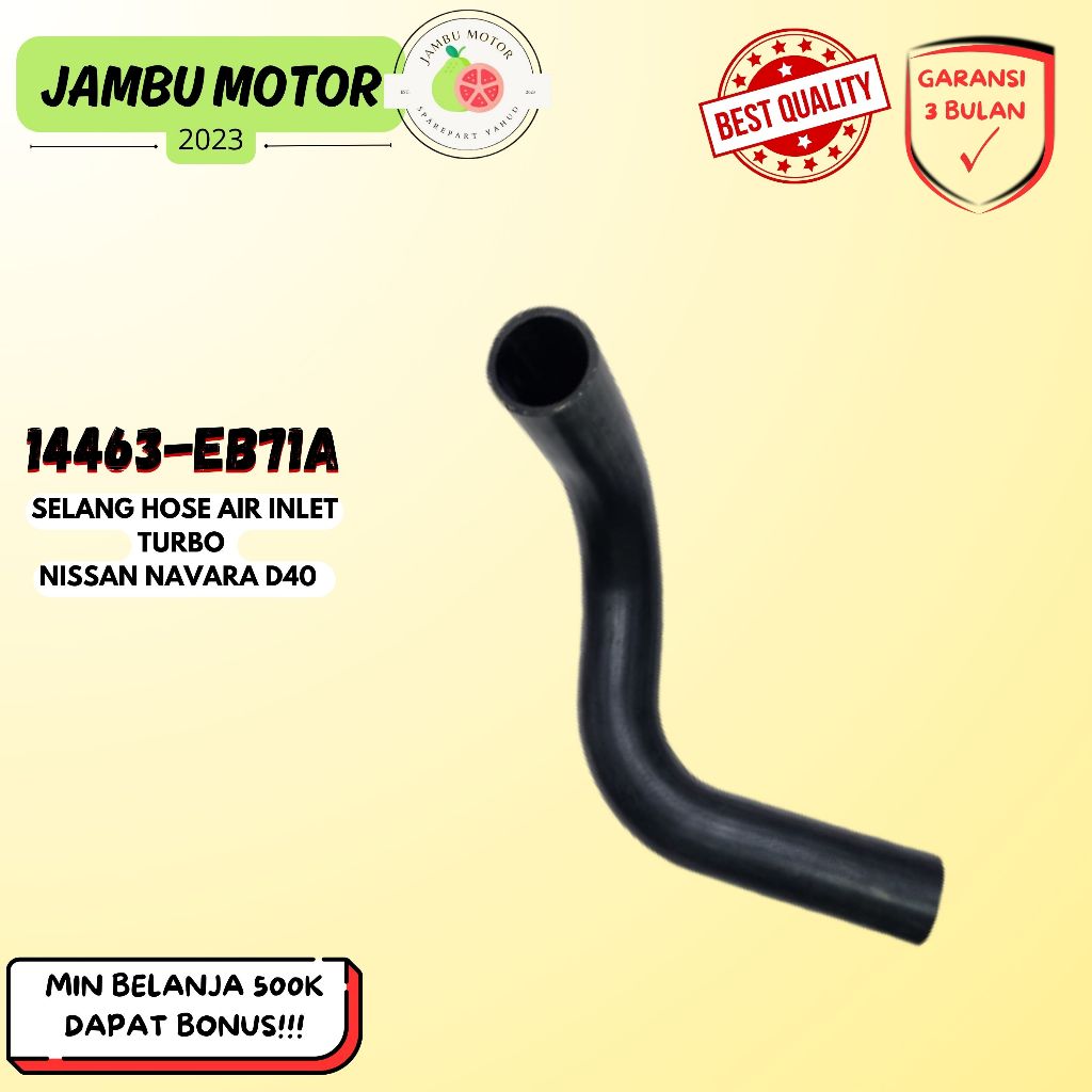 Jual SELANG HOSE AIR INLET TURBO NISSAN NAVARA D40 14463-EB71A (GARANSI ...