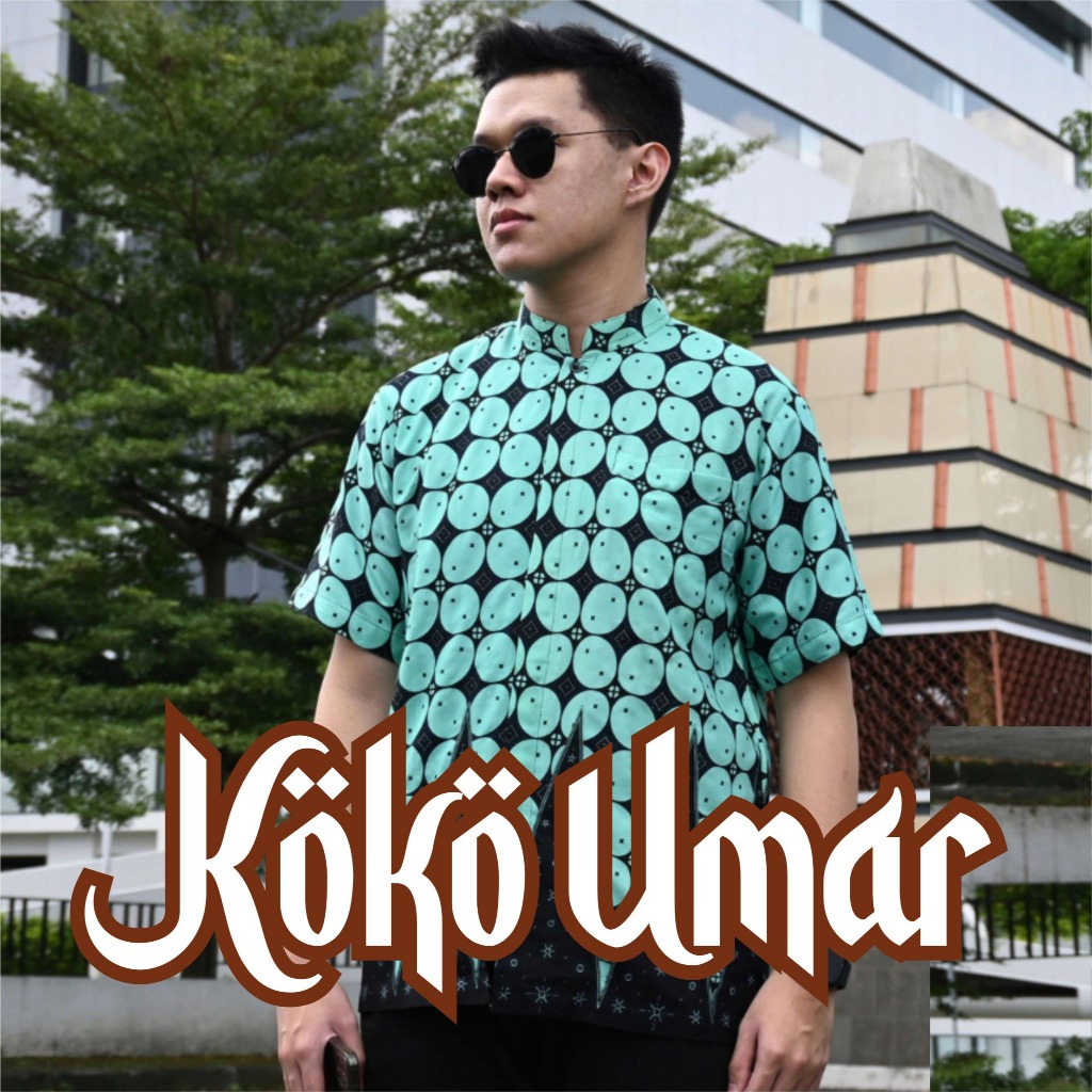 Jual PARIS KOKO UMAR - Reguler Fit Kemeja Batik KATUN PARIS SUTRA Premium Solo Lengan Pendek Non ...