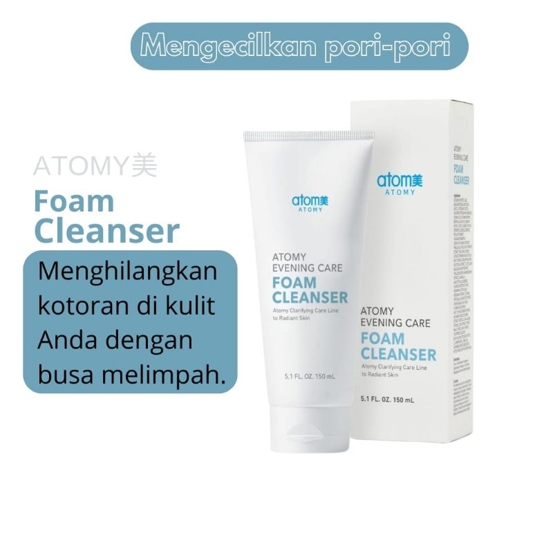 Jual Atomy Foam Cleanser EVENING CARE Original Pembersih muka 150 mL ...