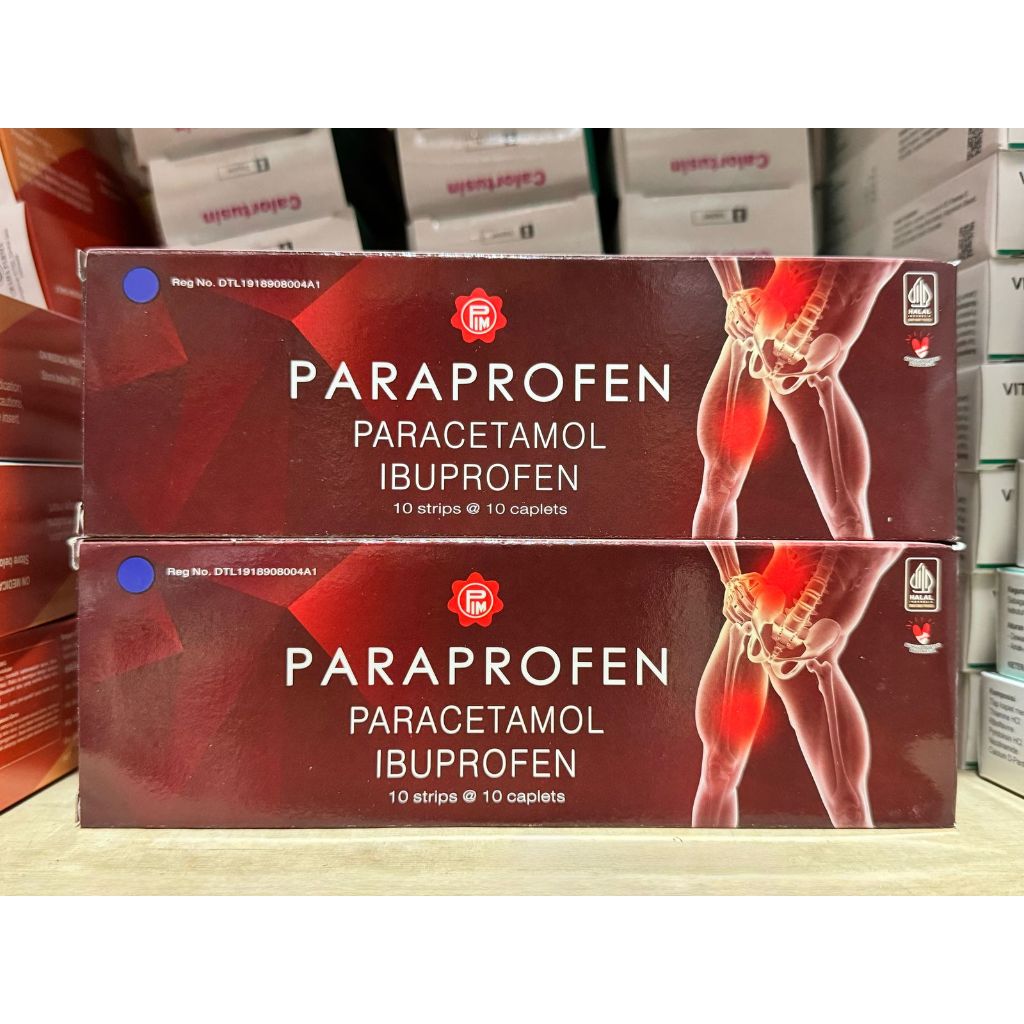 Jual PARAFPROFEN ( PARACETAMOL DAN IBUPROFEN ) - BOX | Shopee Indonesia