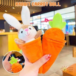 Jual TAIYO Rabbit Carrot Doll Boneka Kelinci Wortel Plush Toys ...