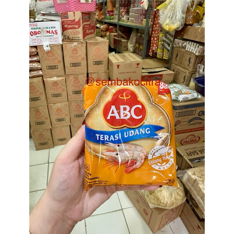 Jual TERASI UDANG ABC SACHET / TERASI ABC SASET isi 20 pcs x 3.8gram ...