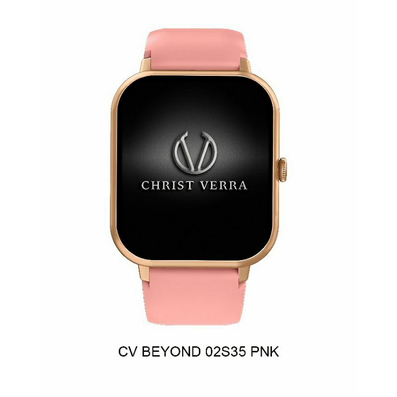 Jual Christ Verra Smartwatch CV BEYOND 02S35 PINK ORIGINAL GARANSI ...