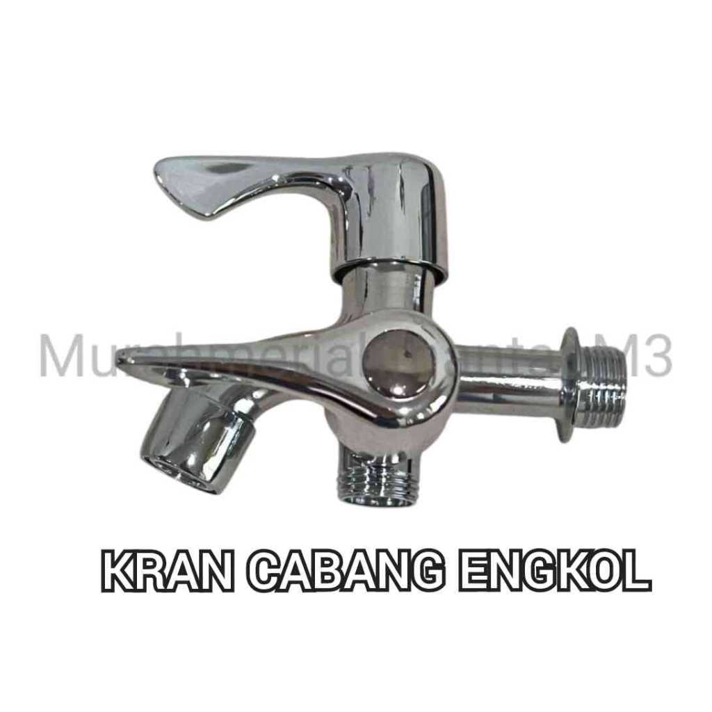 Jual KRAN CABANG ENGKOL / KERAN SHOWER MANDI ENGKOL CROEM / KRAN AIR CABANG | Shopee Indonesia