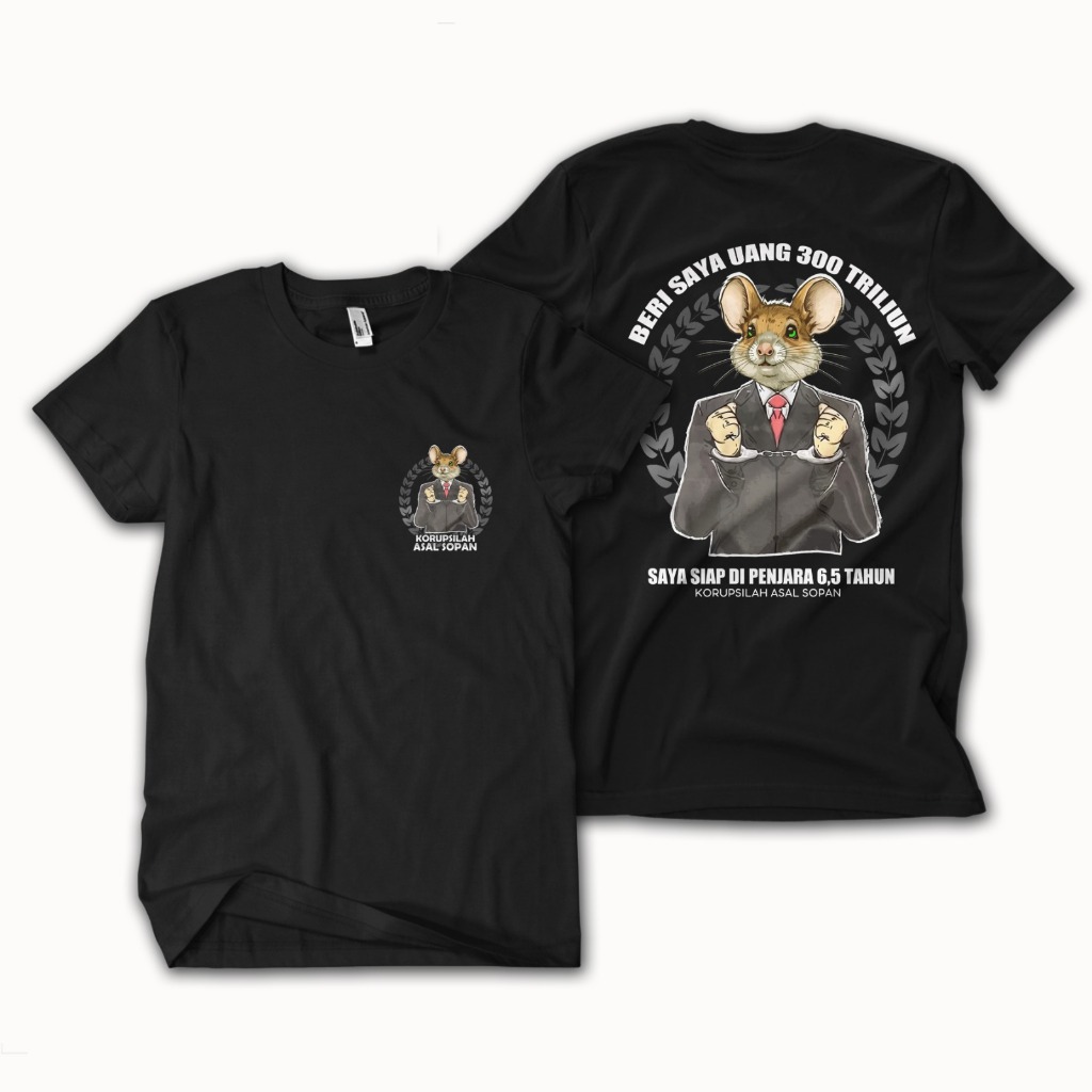 Jual Baju TIKUS BERDASI Official by GARUDA Clothing | Shopee Indonesia