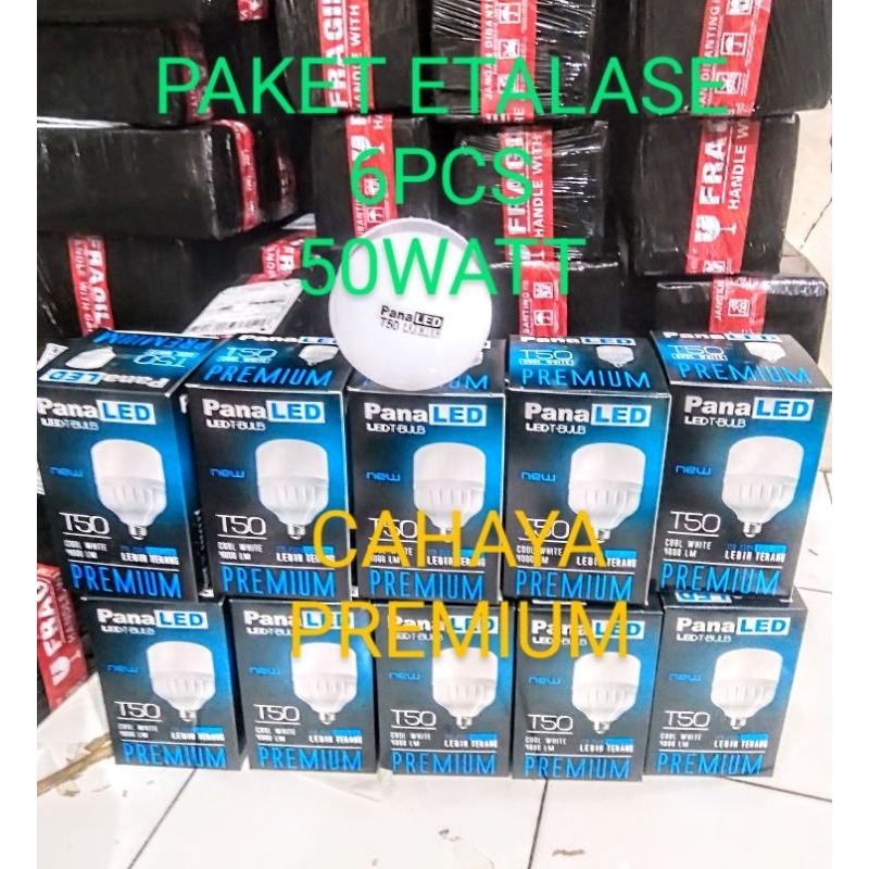 Jual lampu led panaled 50watt /HARGA UNTUK 6 pcs/lampu(paket 6 pcs ...