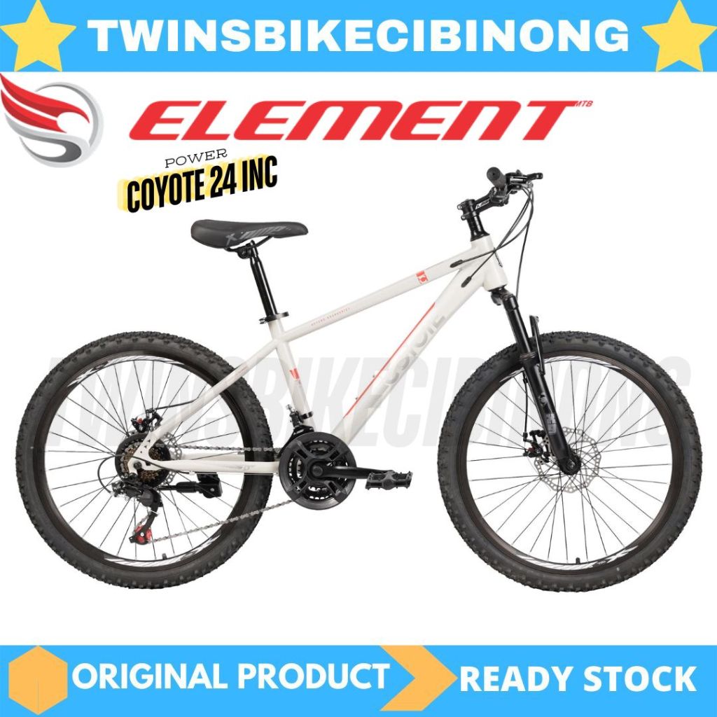 Jual Sepeda Gunung 24 MTB ELEMENT COYOTE | Shopee Indonesia