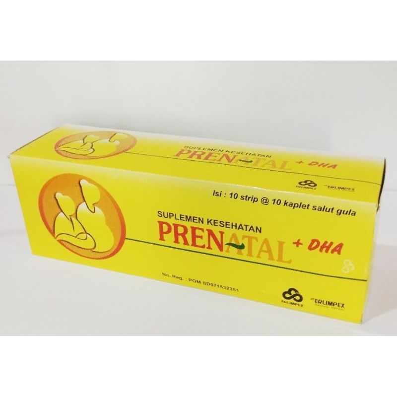 Jual PRENATAL DHA 1 Strip Isi 10 Tablet | Shopee Indonesia