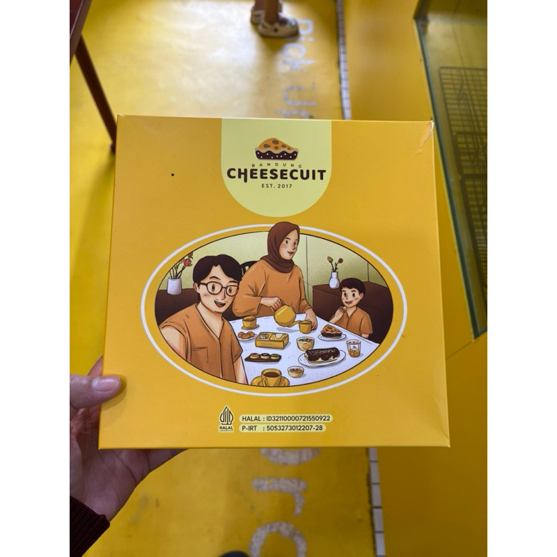 Jual BOX HAMPERS KHUSUS BANDUNG CHEESECUIT | Shopee Indonesia